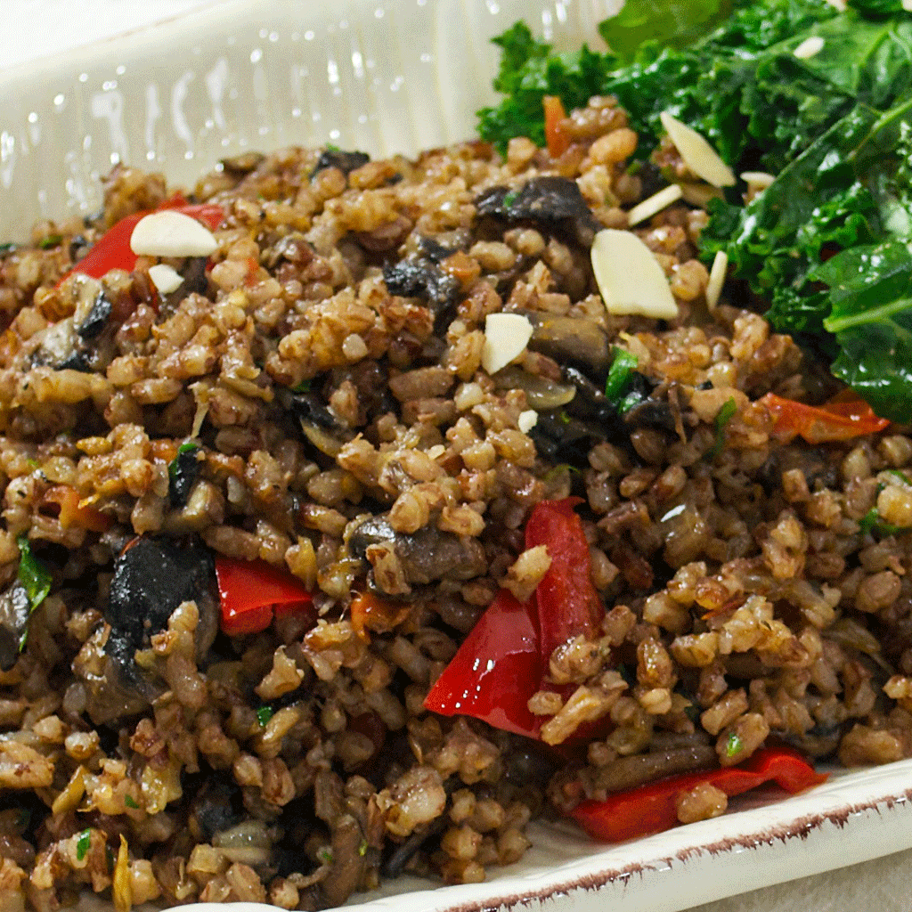 Cordillera Heirloom Rice with Portobello and Red Bell Peppers – Olive's ...