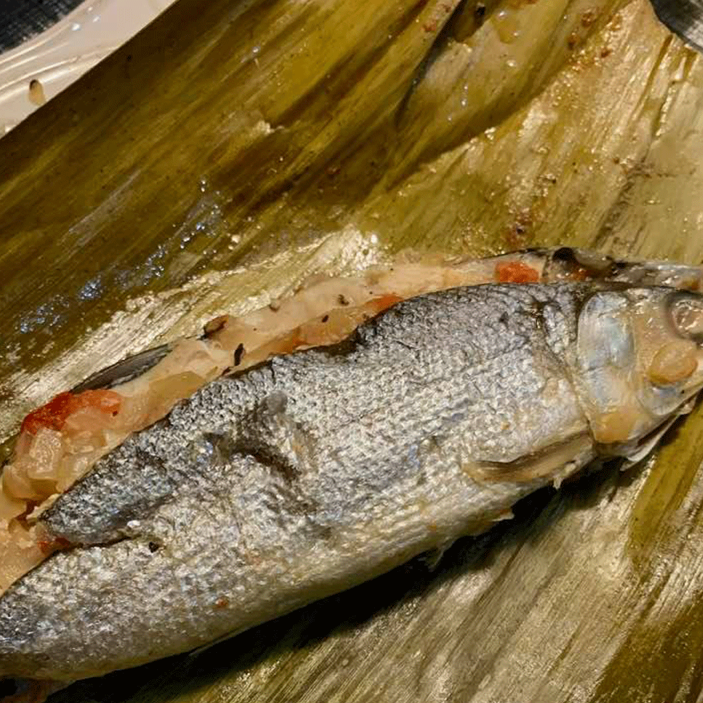 Stuffed Milkfish in Banana Leaf – Olive's Kitchen